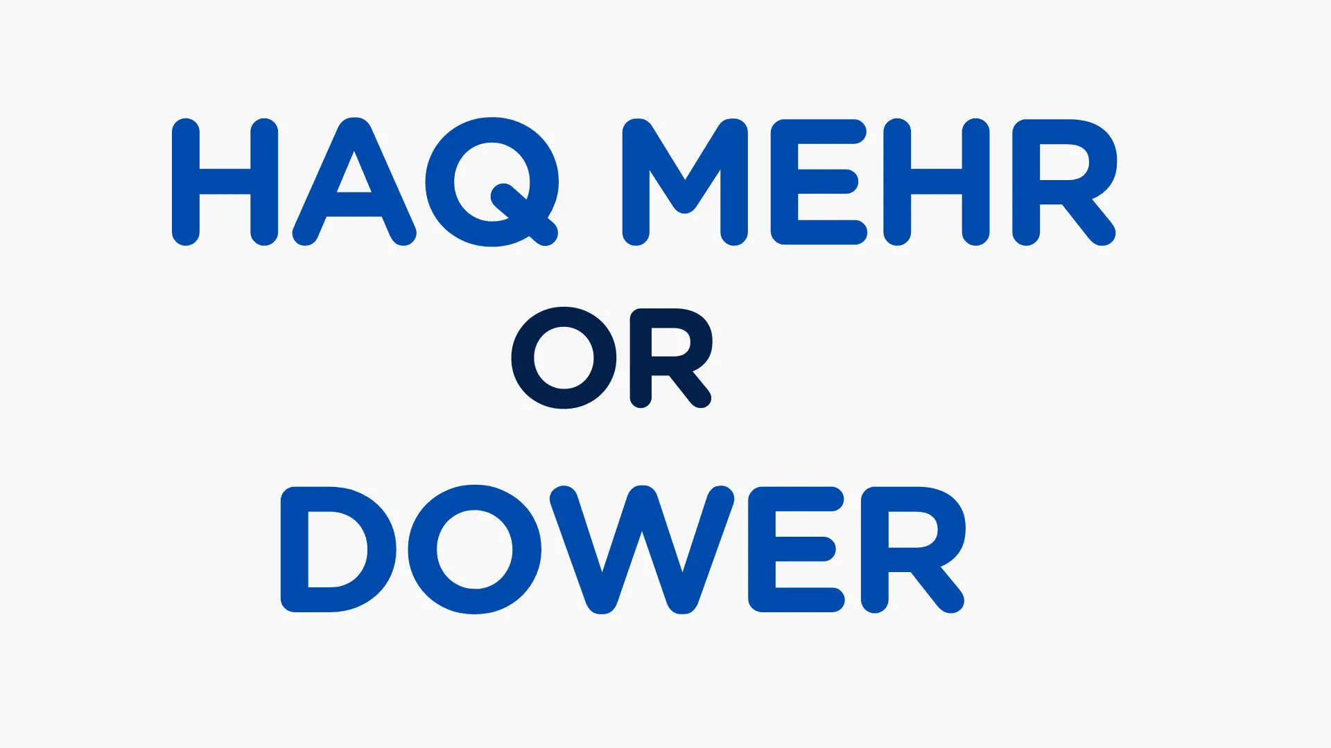 What Is Haq Mehr? | Al Syed Law